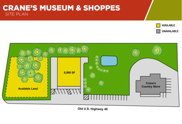 FOR LEASE: Space at Crane's Museum & Shoppes building. — Crane's ...