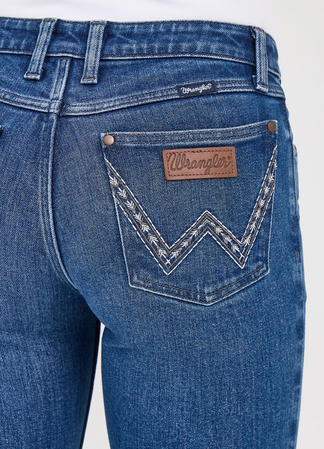 Wrangler Retro® Mae Bootcut Trouser Jean - Mid Rise Women's Jeans ...