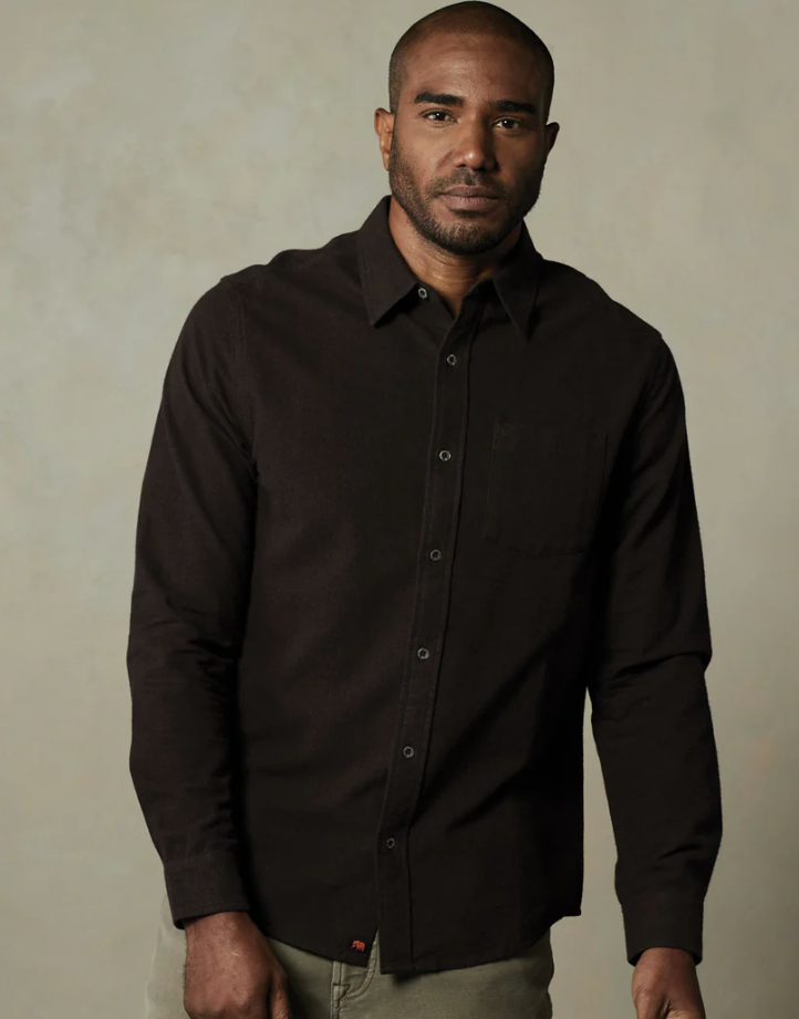 Normal Brand Fairbanks Chamois Button Up — Crane's Country Store