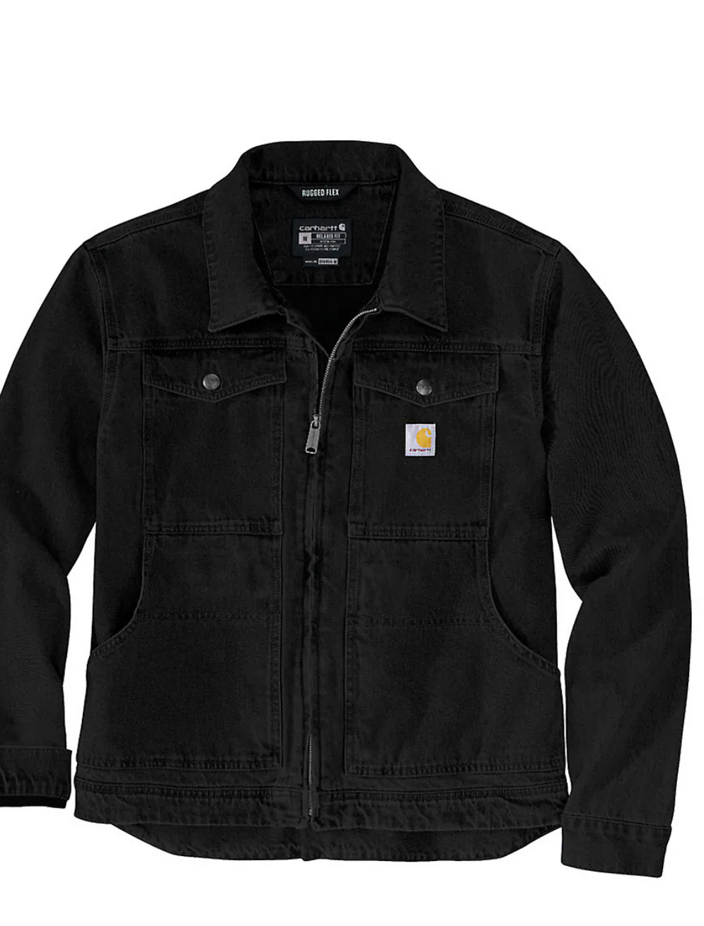 Carhartt Men's Rugged Flex Canvas Duck Work Jacket 105748 - Durable ...