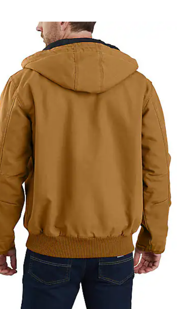 Carhartt Men's J130 Insulated Duck Active Jac - Level 3 Warmth | Crane ...