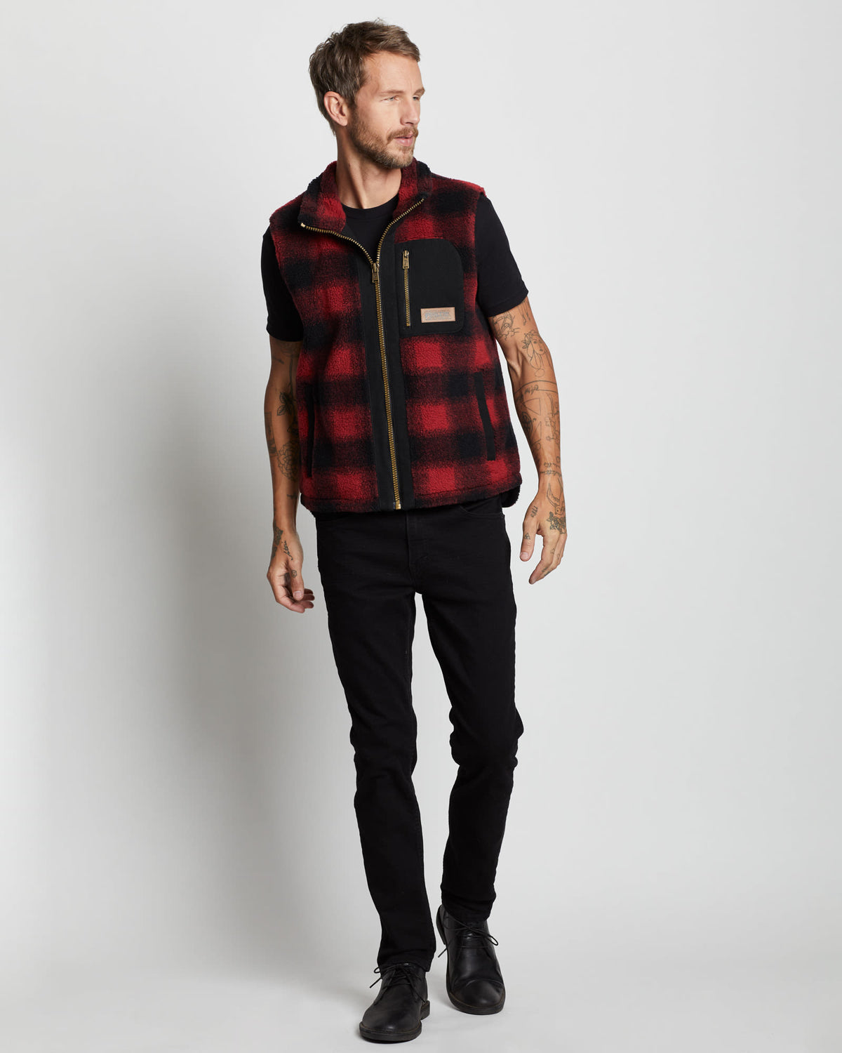 Pendleton Ridgeline Fleece Vest - C2123 - CLOSEOUT - Low Inventory ...