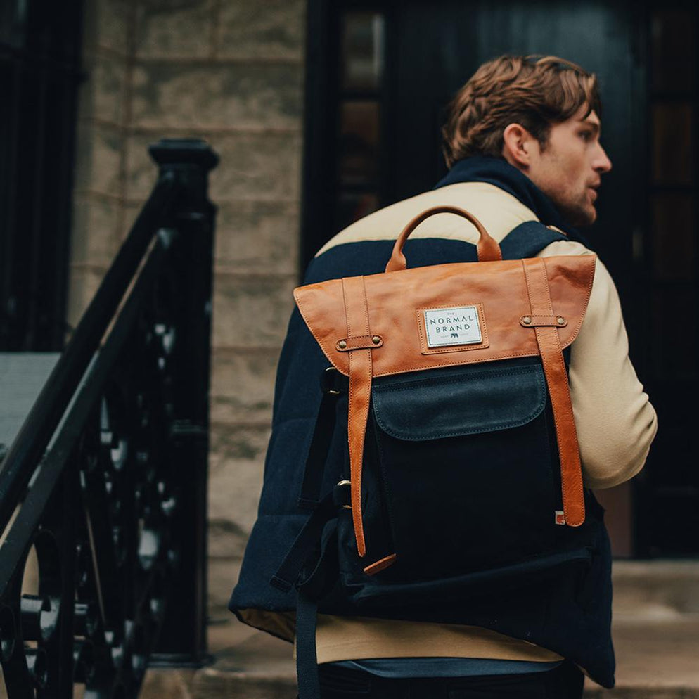 Normal Topside Leather Backpack — Crane's Country Store